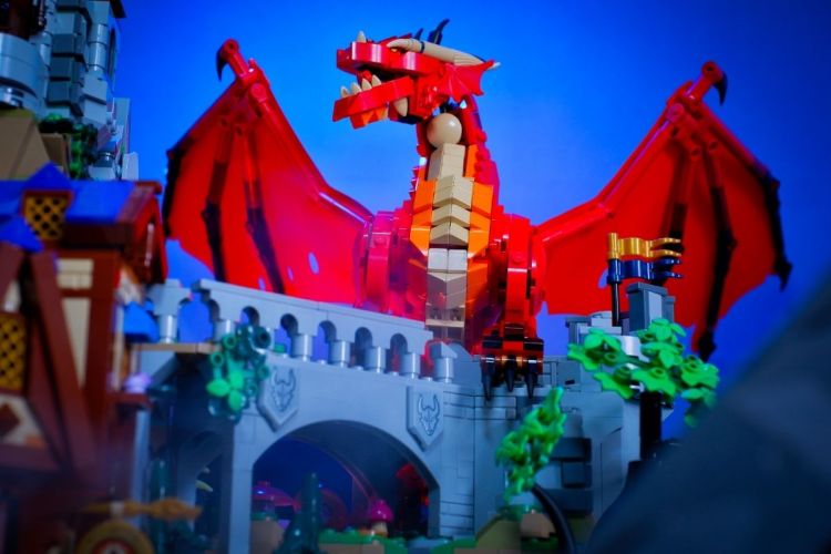 Review: LEGO/D&D Red Dragon’s Tale – FREETHEFIGURES